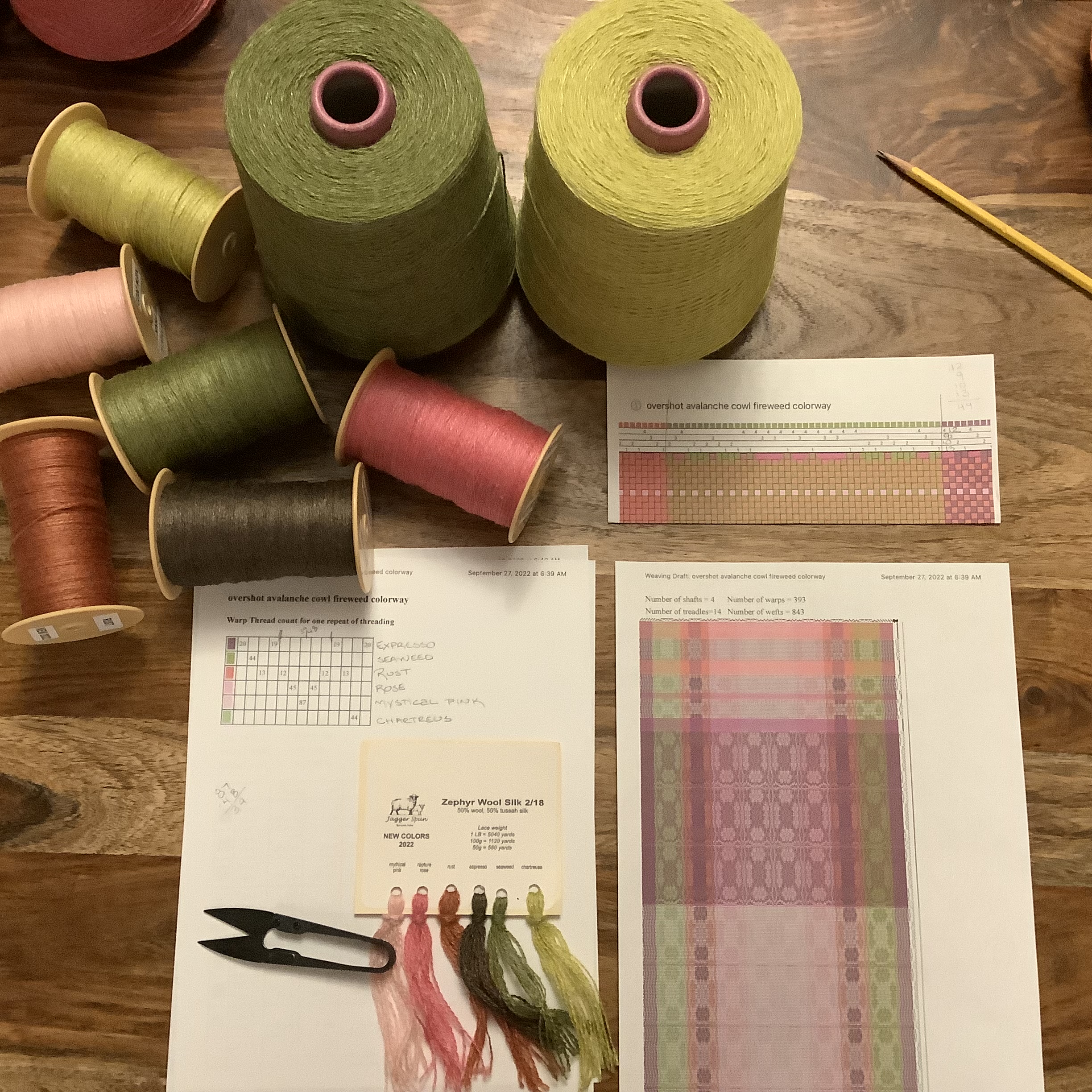 Rainy Day Textiles | Weavings and Ramblings by Rebecca Kugele
